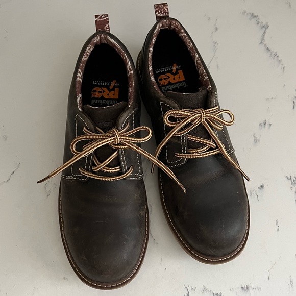 Timberland | Shoes | Womens Timberland Pro Steel Toe Sz 9 Antifatigue ...